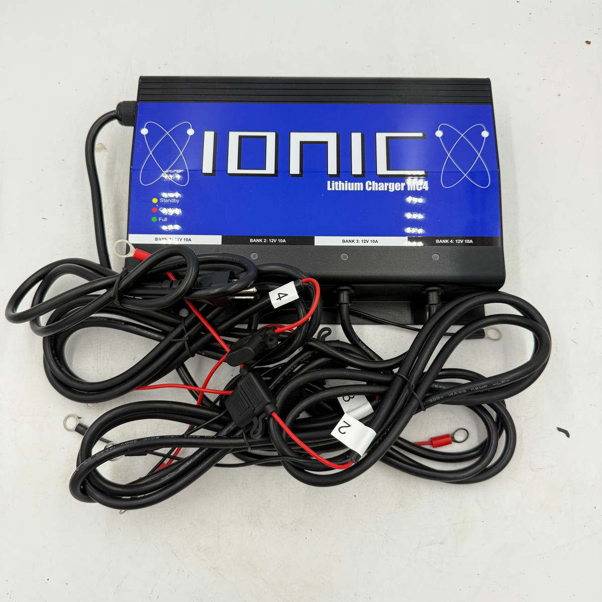 Ionic 4-Bank Battery Charger – Hennessey Outdoor Electronics