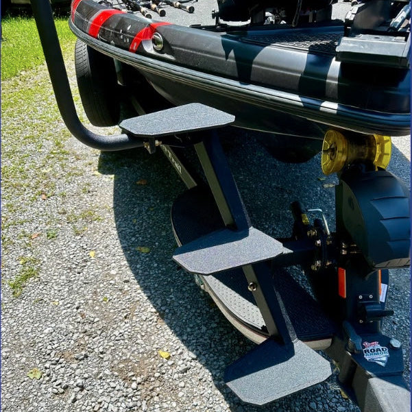 Omega Boat Step - XL WINCH MOUNT BOAT TRAILER STEPS – Hennessey Outdoor ...