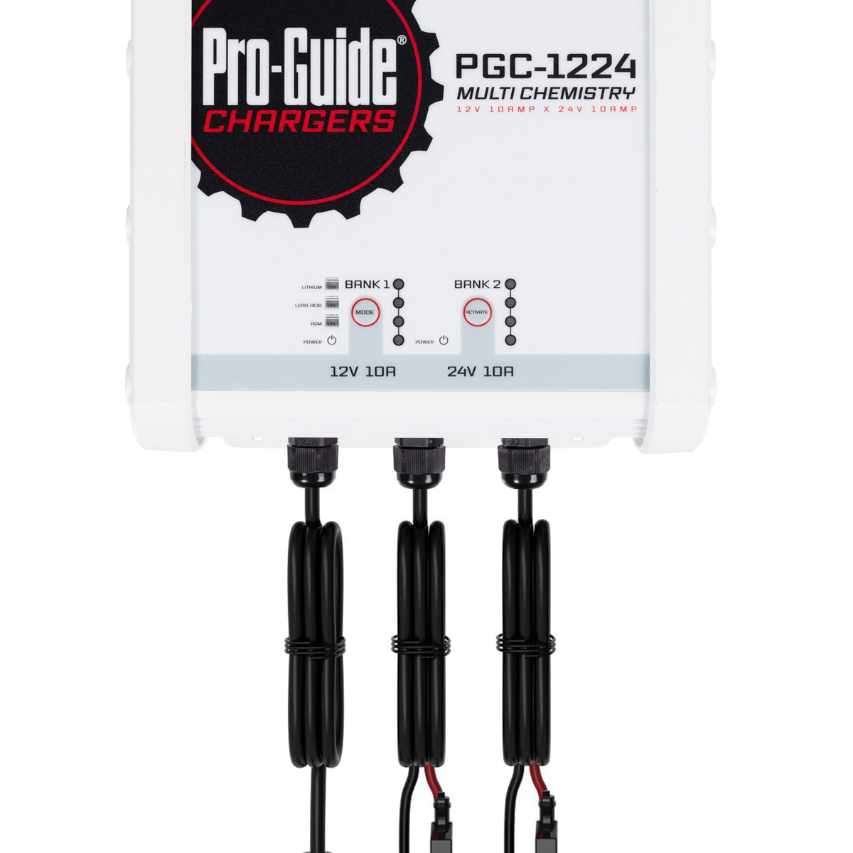 Pro-Guide PGC-1224 is a 12V Lead Acid / AGM / Lithium & 24V Lithium on ...
